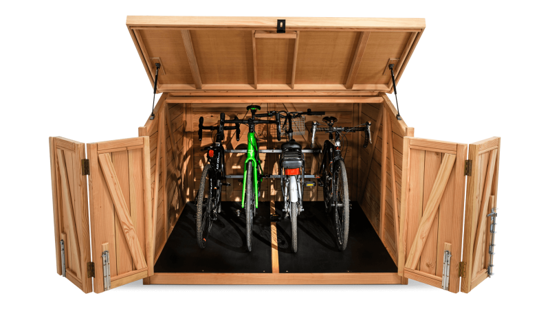 Wooden Bike Sheds - The Bike Shed Company